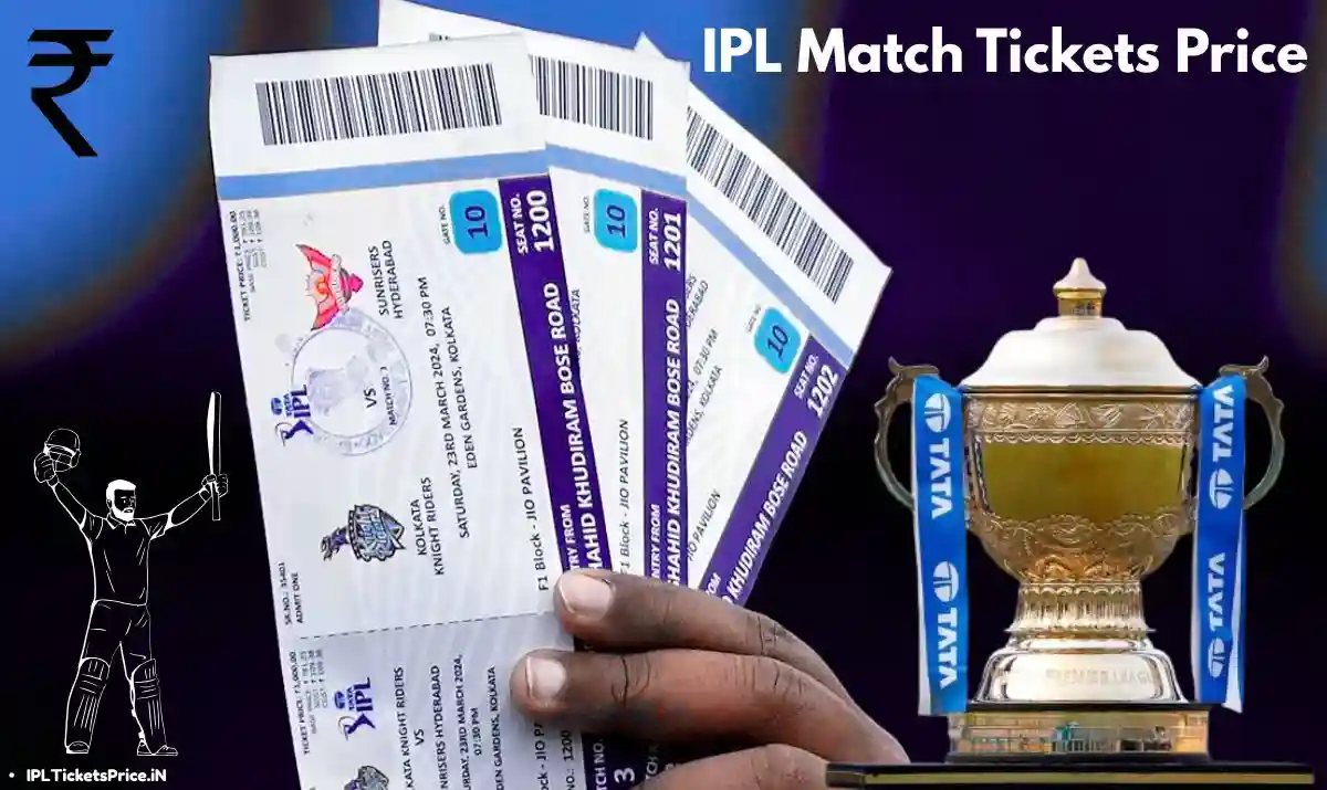 IPL Match Tickets Price 2026 | TATA IPL 2026 Tickets Booking Online Process